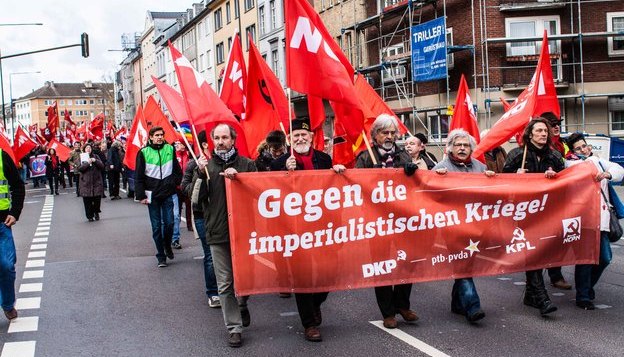 Internationale Anti-Kriegs-Demo in Aachen